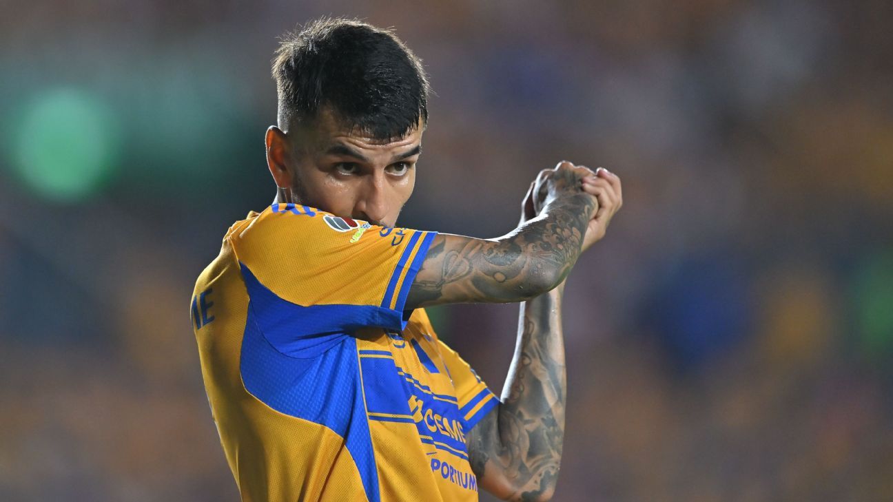 Ángel Correa marca doblete con Tigres en Leagues Cup - ESPN
