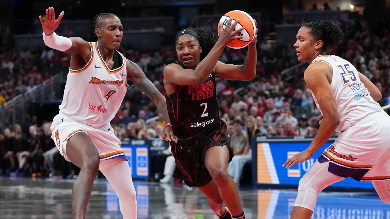 Sin Caitlin Clark, Indiana Fever ligan su tercera victoria - ESPN