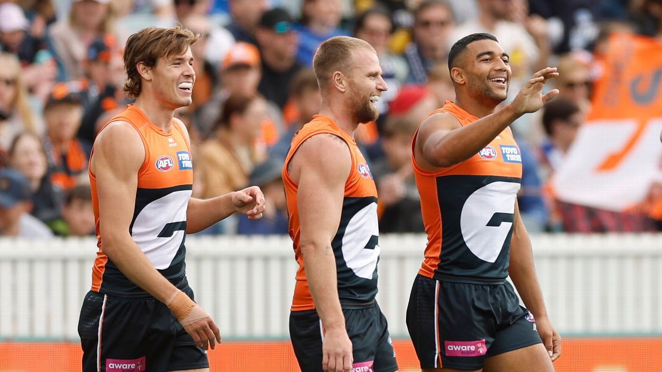 GWS Giants find form after concerning smashing - ESPN