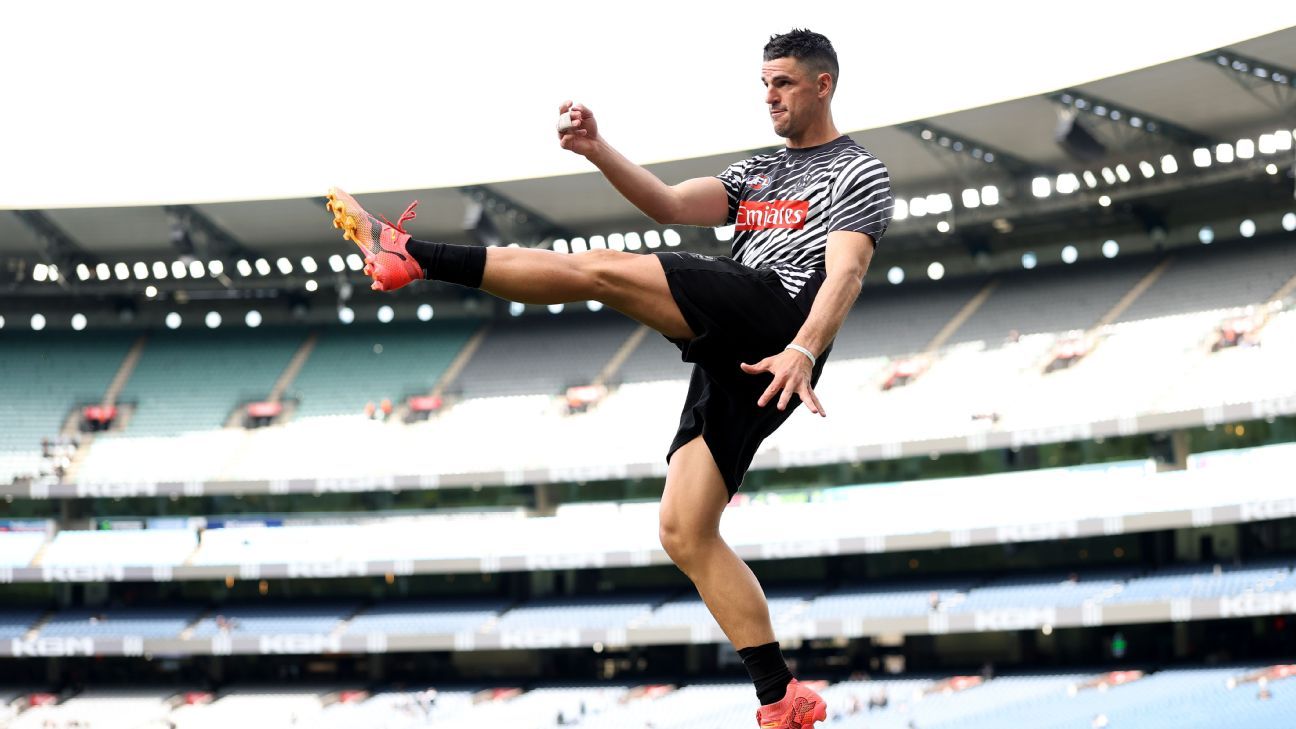 Scott Pendlebury eyes AFL games record with one-year extension - ESPN
