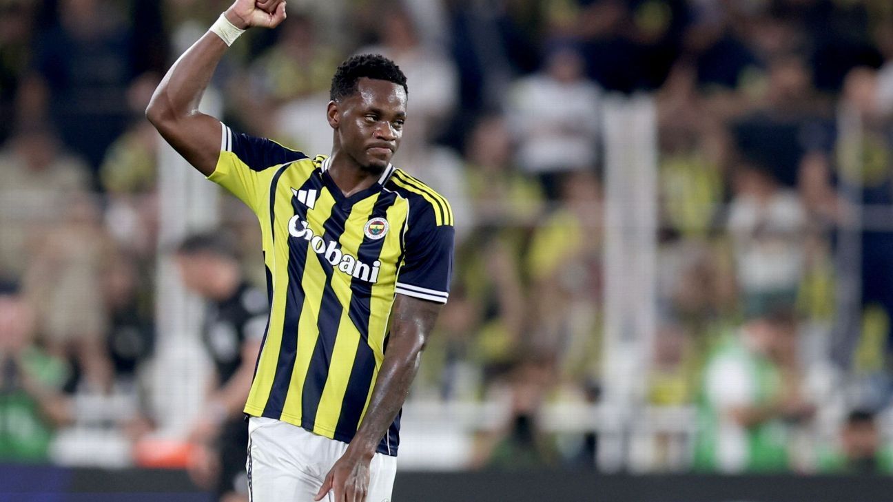 Video: Primer gol de Jhon Durán con Fenerbahce vs Feyenoord - ESPN
