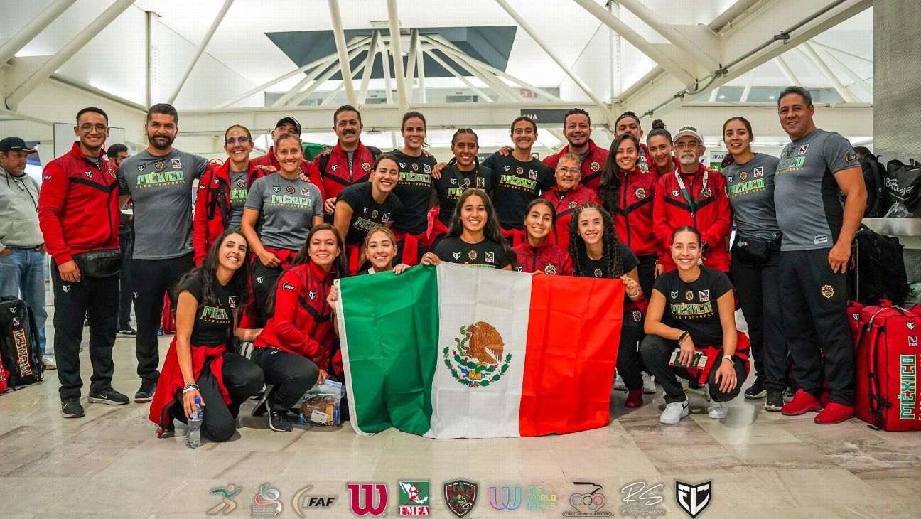 México, listo para defender el oro de Flag Football en Chengdu - ESPN
