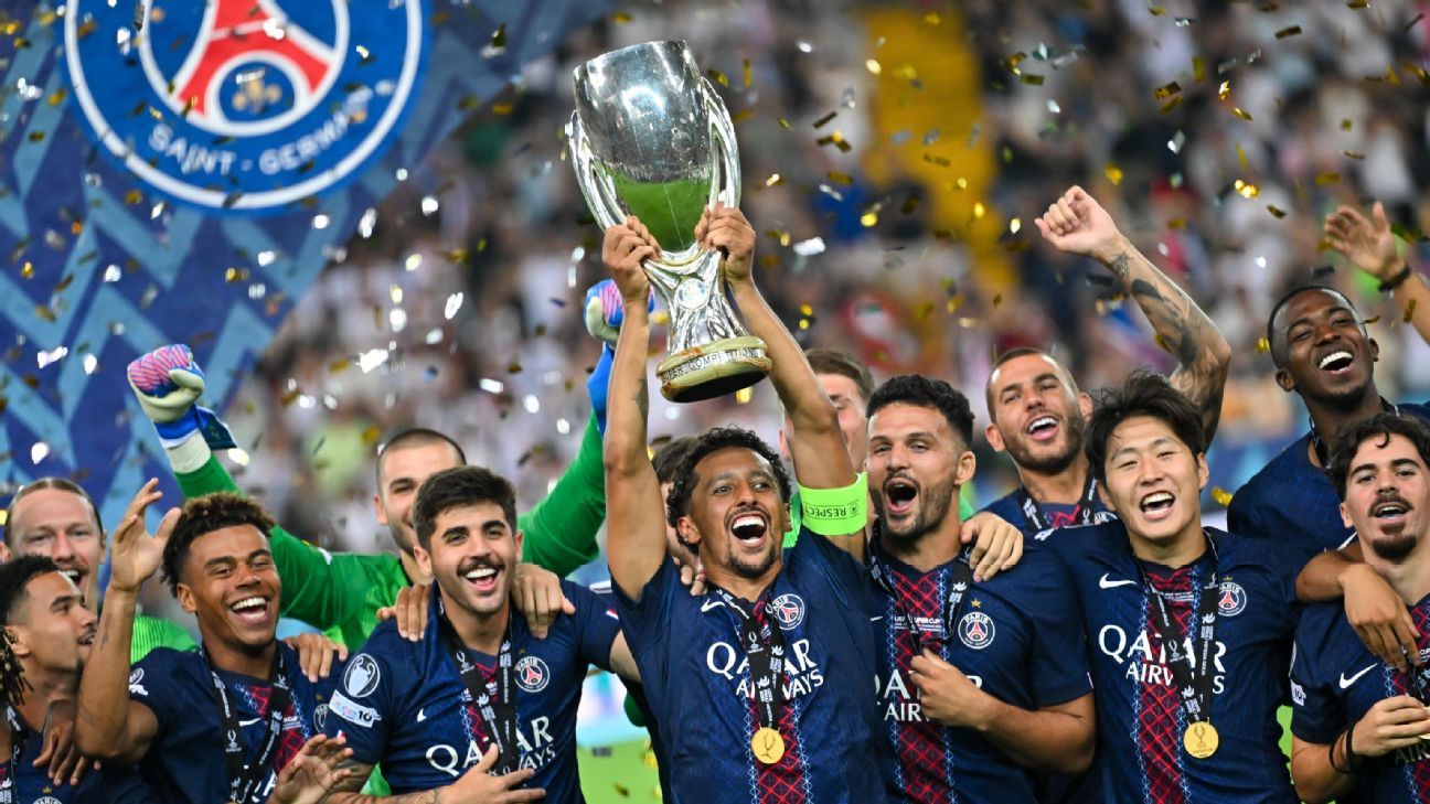 PSG lo levantó ante Tottenham y se quedó con la Supercopa UEFA en los ...