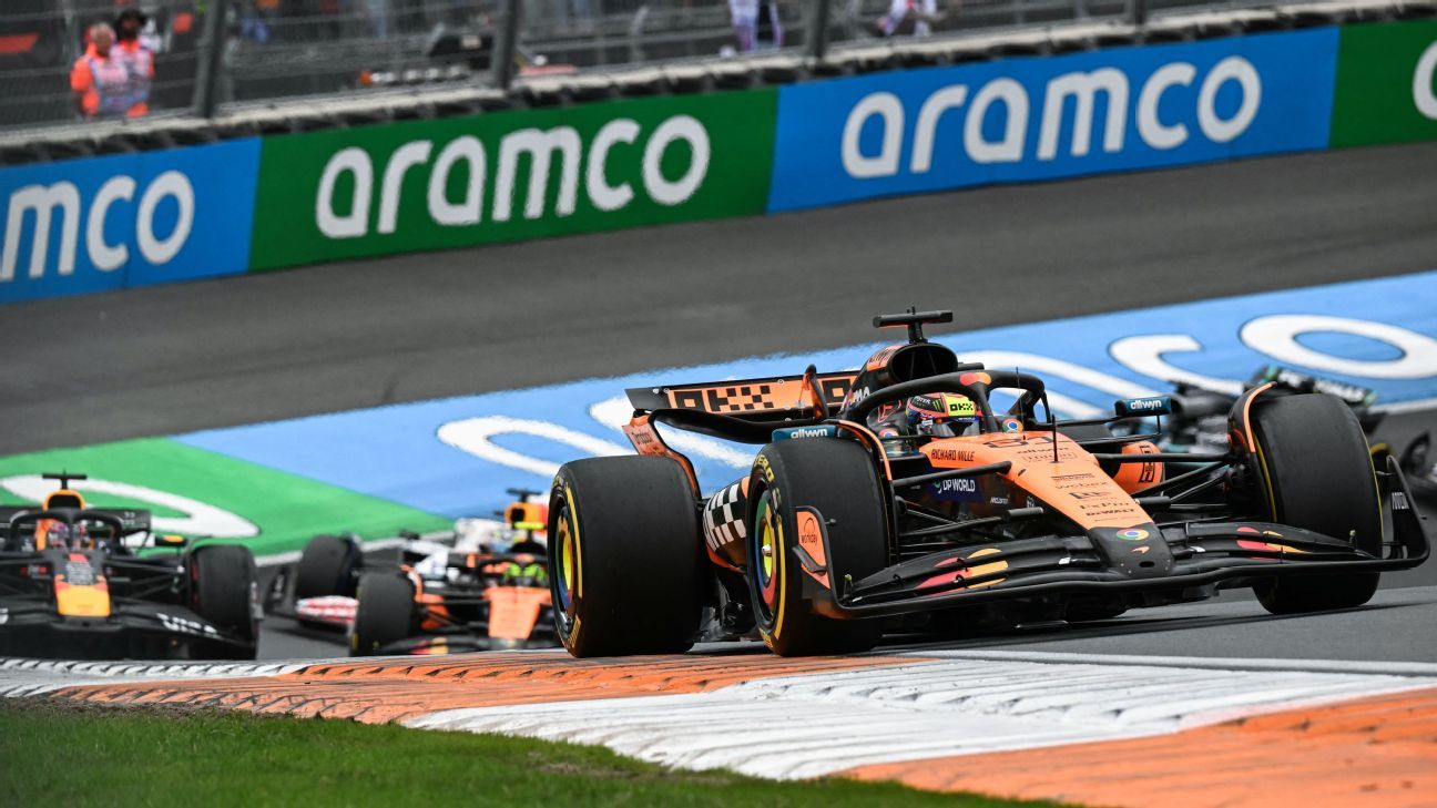 2025 Dutch Grand Prix recap: F1 results, highlights as Piastri extends ...