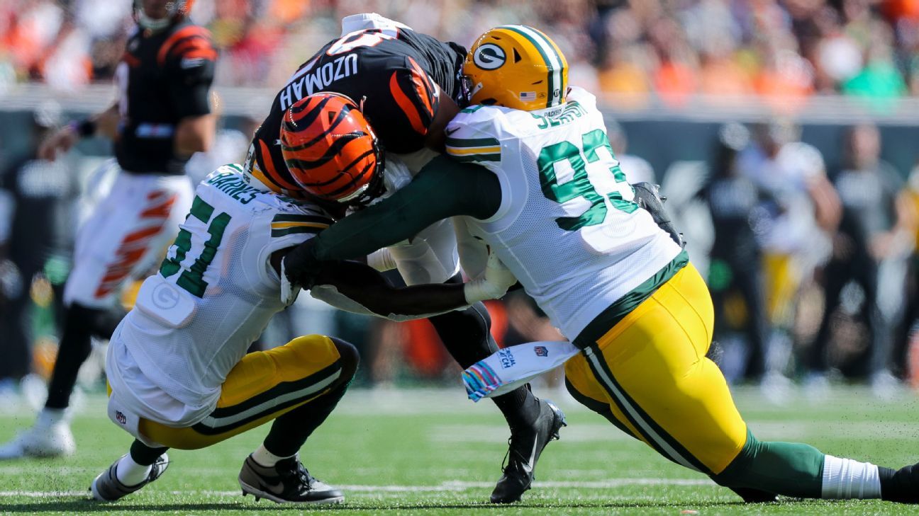 T.J. Slaton looks to solve Bengals' problem vs. the run - ESPN