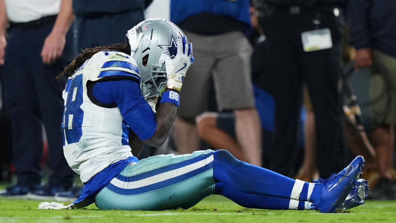 Cowboys: CeeDee Lamb asume responsabilidad por derrota vs. Eagles - ESPN