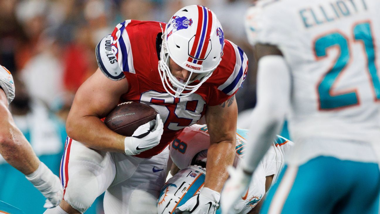 Dolphins firman a Cole Strange a días de enfrentar a Patriots - ESPN