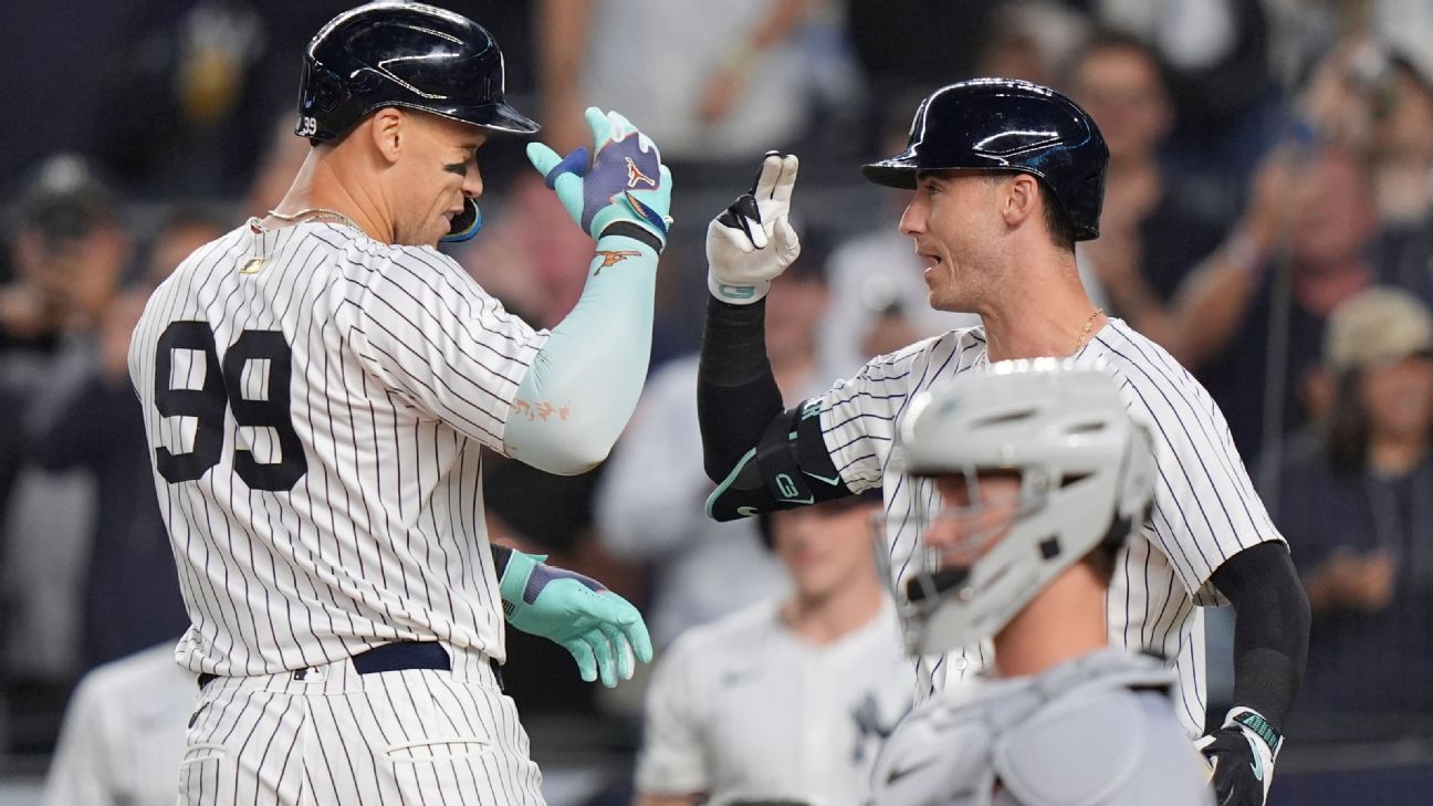 Judge supera a Berra en lista de jonrones con Yankees - ESPN