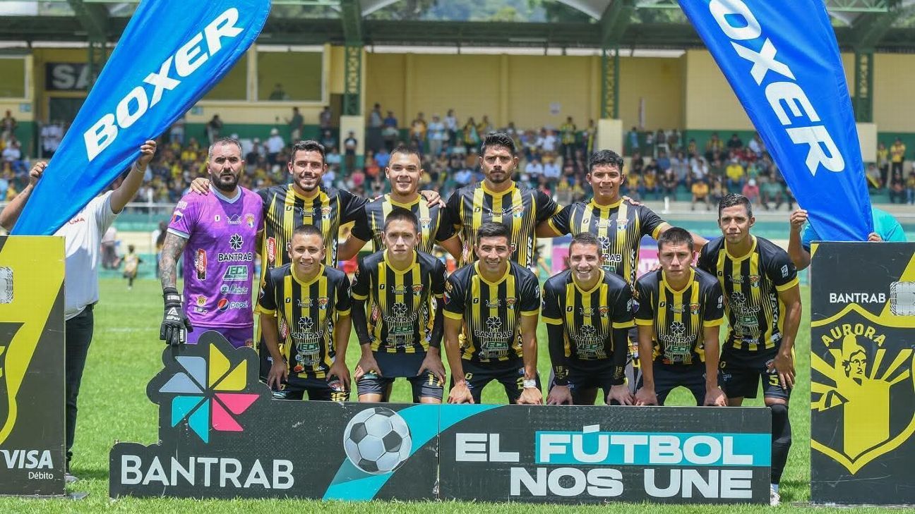 Aurora FC destaca en el Ranking de Clubes de la Concacaf - ESPN