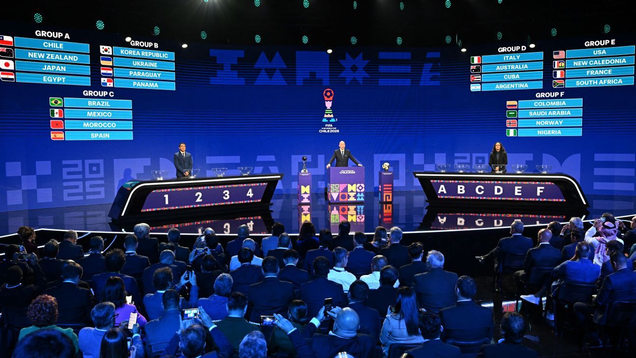 El fixture del Mundial Sub 20 de Chile 2025: fecha, horarios y ...