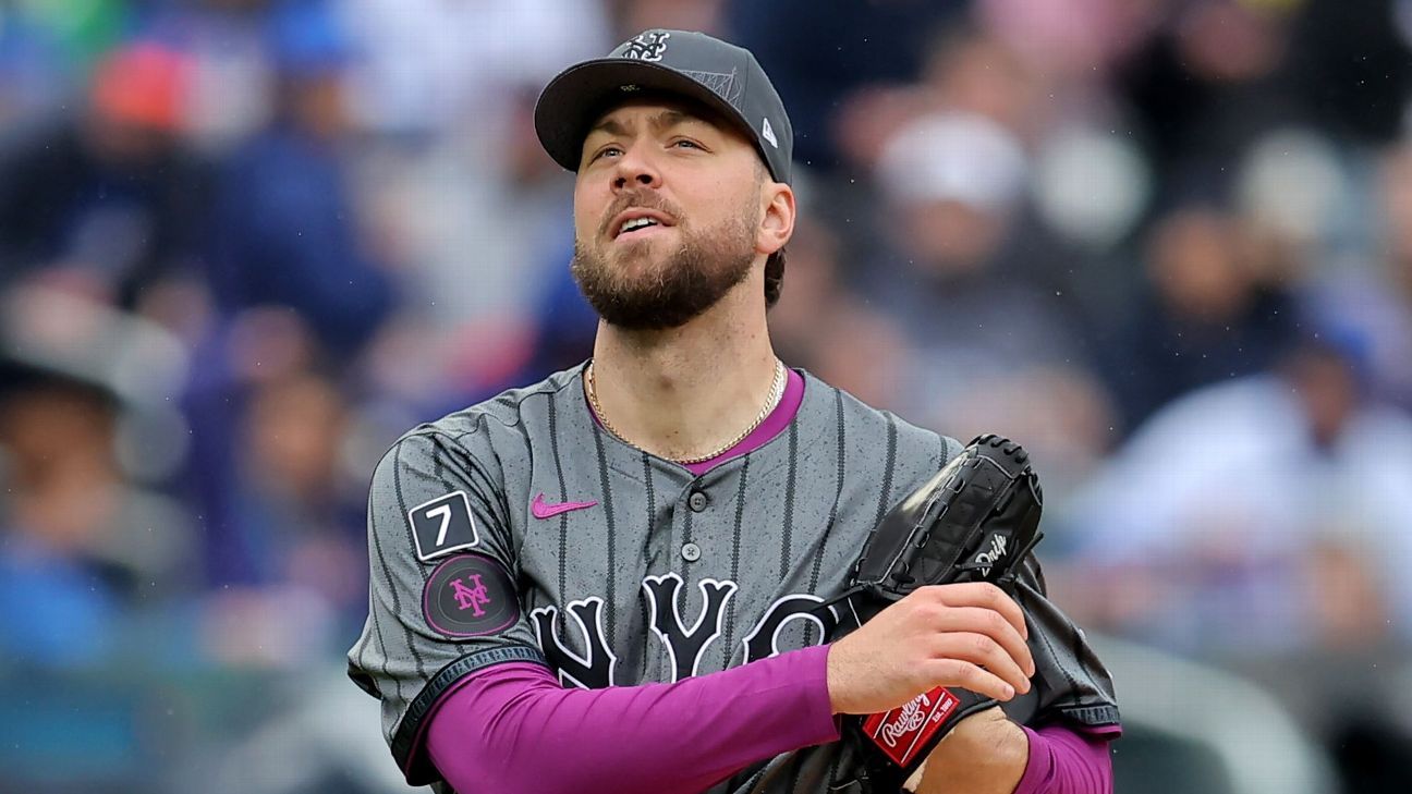 Mets' Tylor Megill, sidelined since June, has Tommy John surgery - ESPN