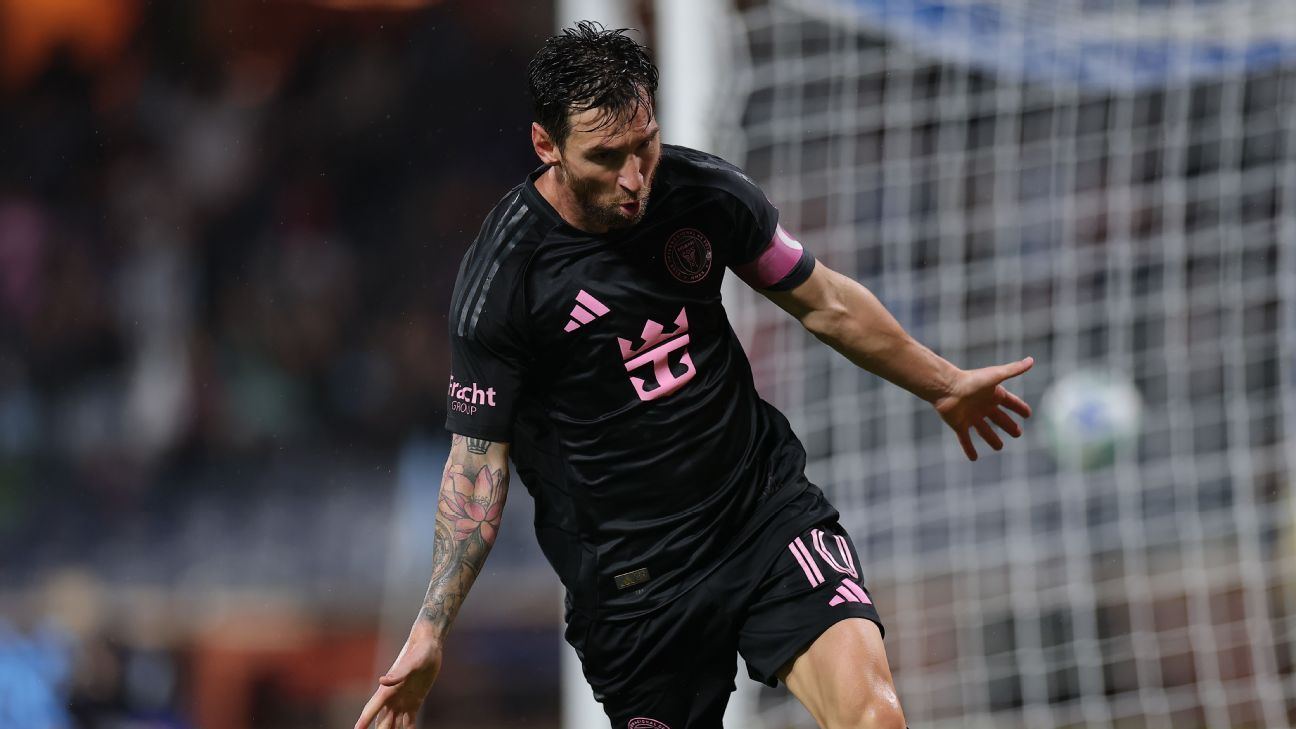 ¡Show de Messi en la victoria de Inter Miami 4-0 vs. New York City! - ESPN