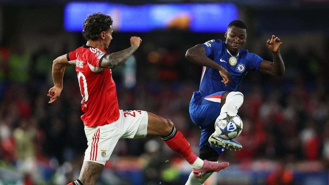 Chelsea vs Benfica: cómo fue el partido de Richard Ríos en la derrota 1 ...