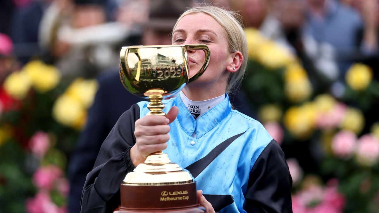 2025 Melbourne Cup: Half Yours salutes for Jamie Melham - ESPN