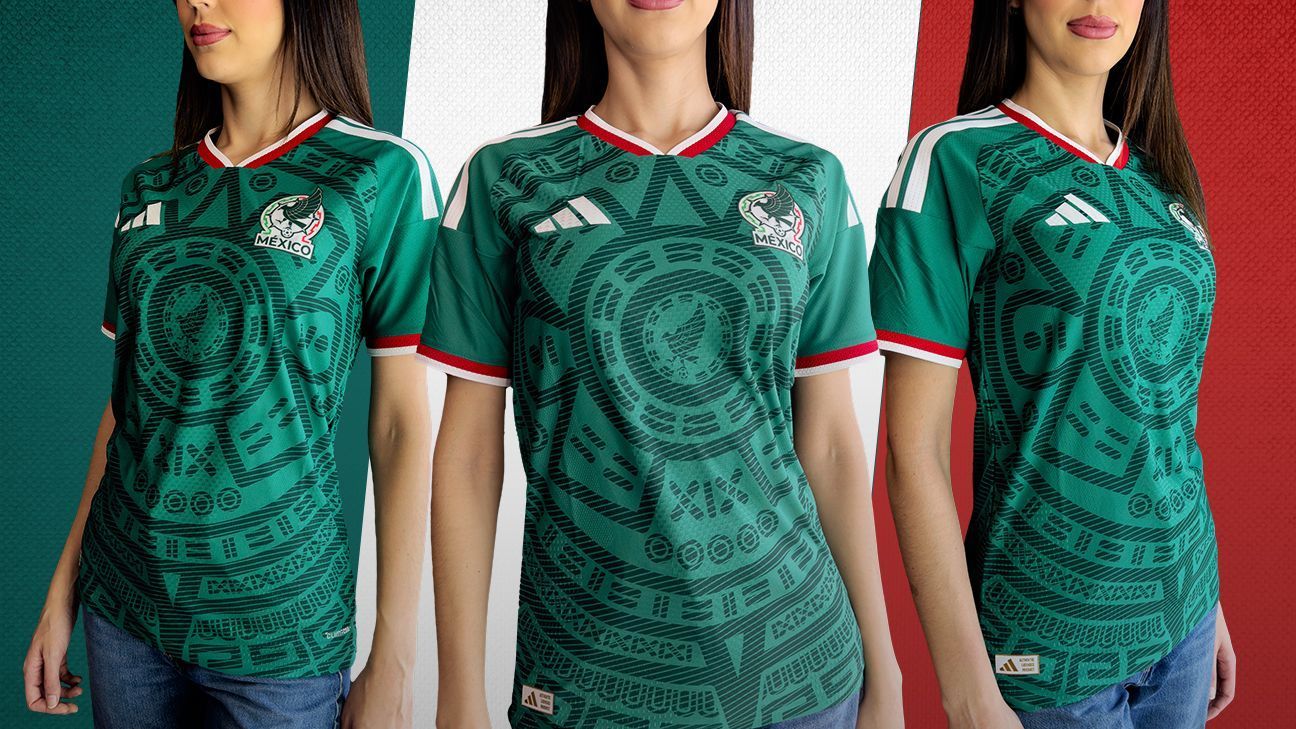Selección Mexicana revela la playera para la Copa del Mundo 2026 - ESPN