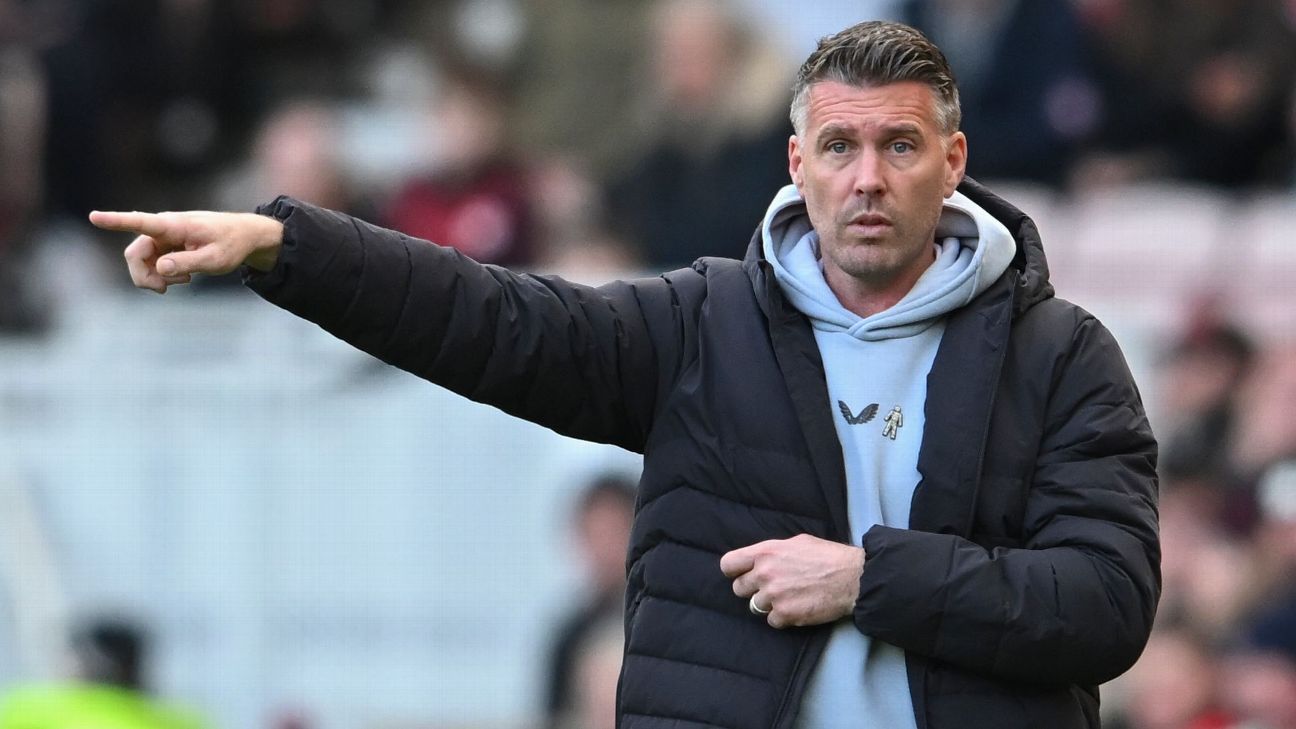 Rob Edwards absent from Middlesbrough dugout; set for Wolves talks - ESPN