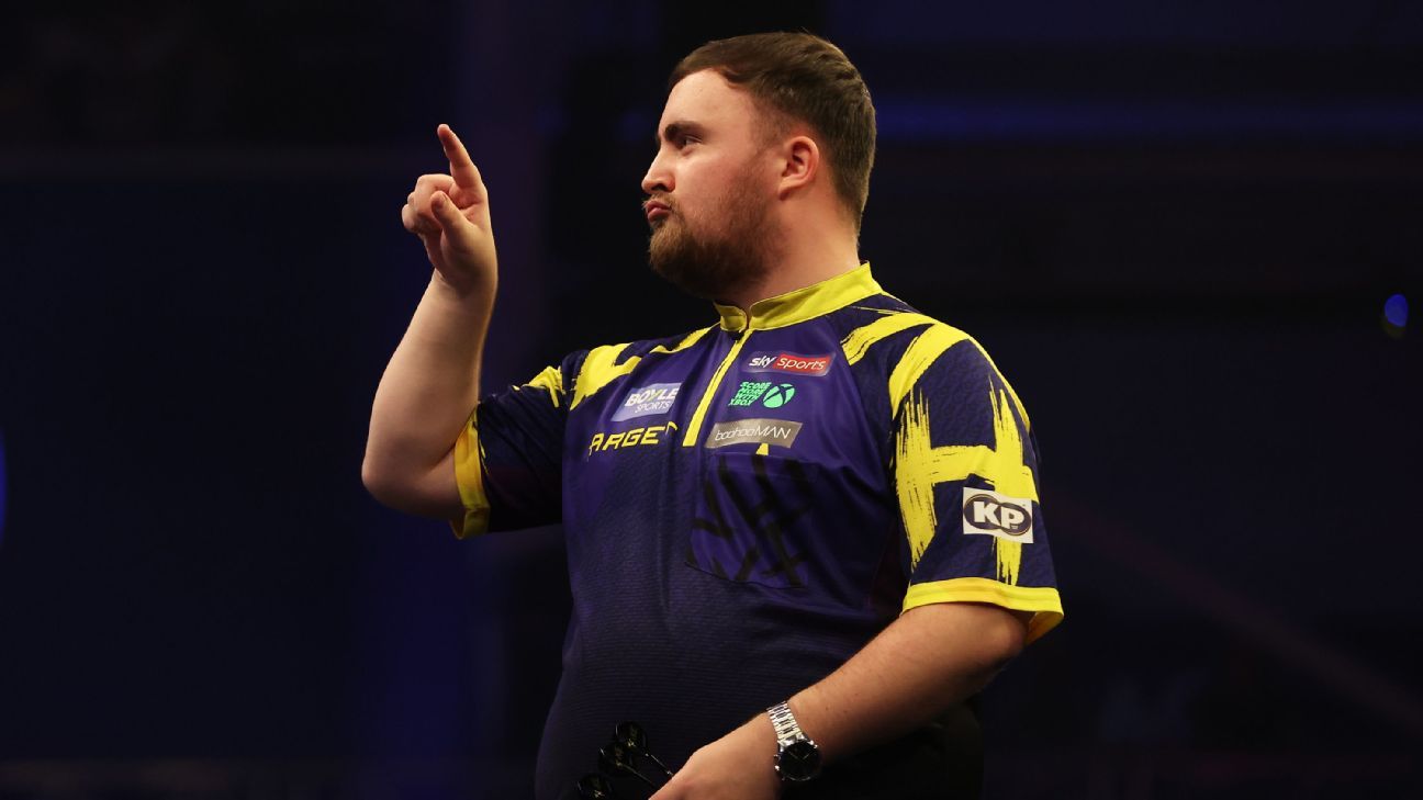 Grand Slam of Darts 2025: Luke Littler works past Connor Scutt - ESPN