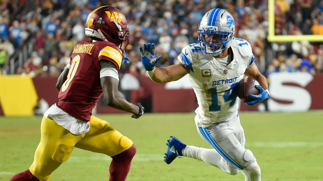 Lions WRs aiming to become NFL's best in 2026 - ESPN