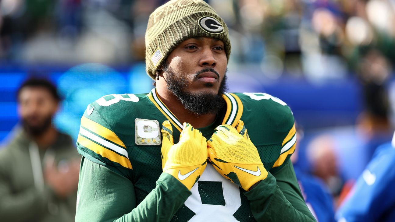 Josh Jacobs deja partido de Packers, por lesión - ESPN