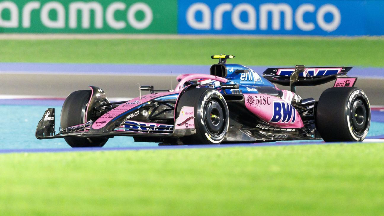 GP de Qatar: Franco Colapinto largará dede boxes el sprint de Qatar - ESPN