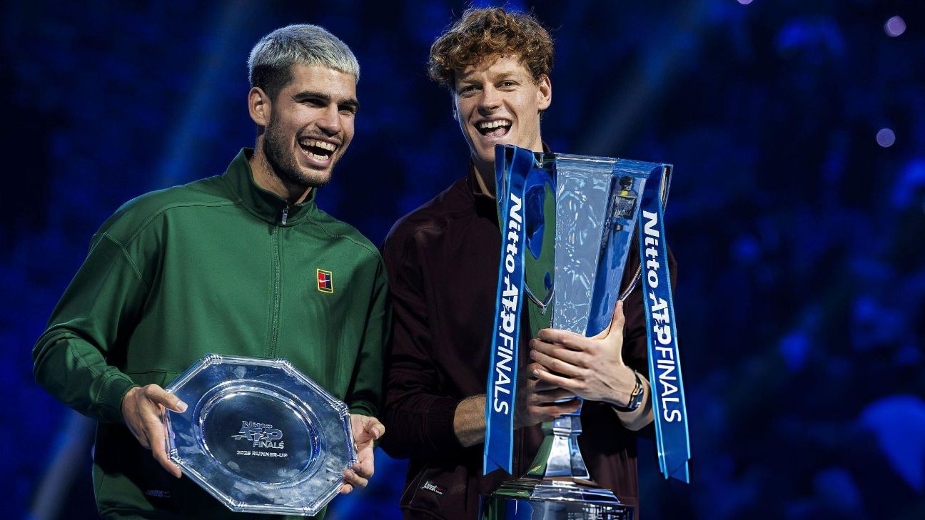 Así finalizó el ranking mundial ATP tras el cierre de la temporada 2025 ...