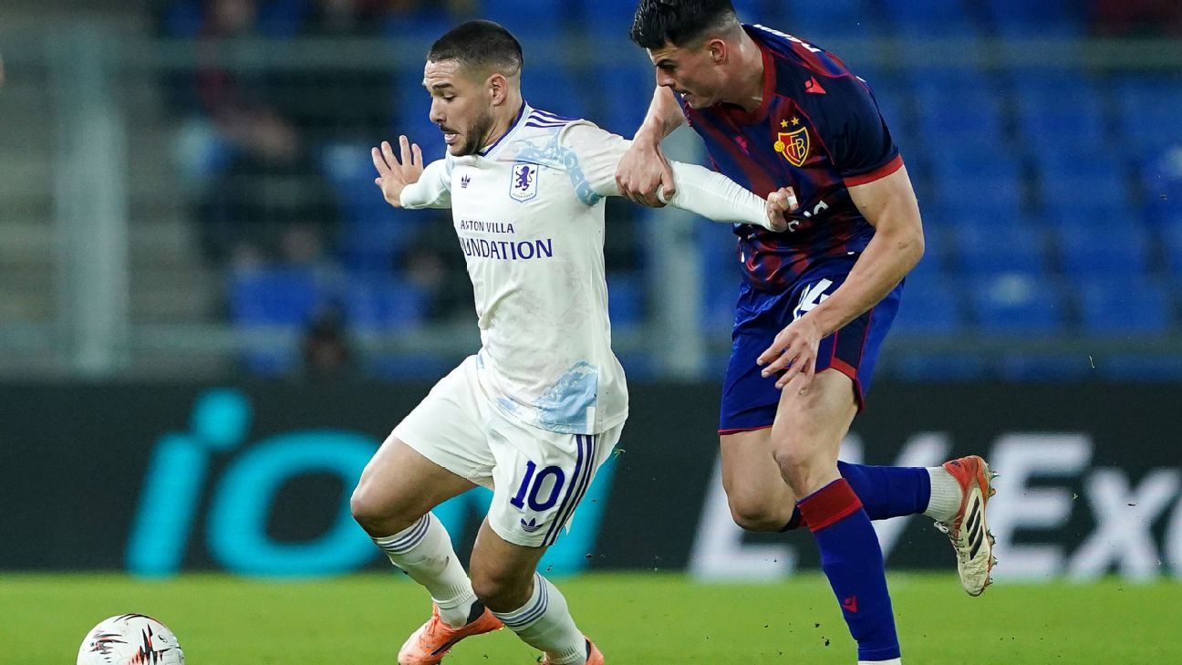 Sólido triunfo de Aston Villa frente al Basel para seguir líder de la ...