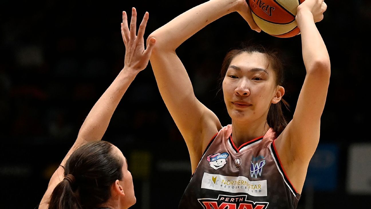 211cm-tall Han Xu continues to thrill for Perth Lynx in WNBL - ESPN