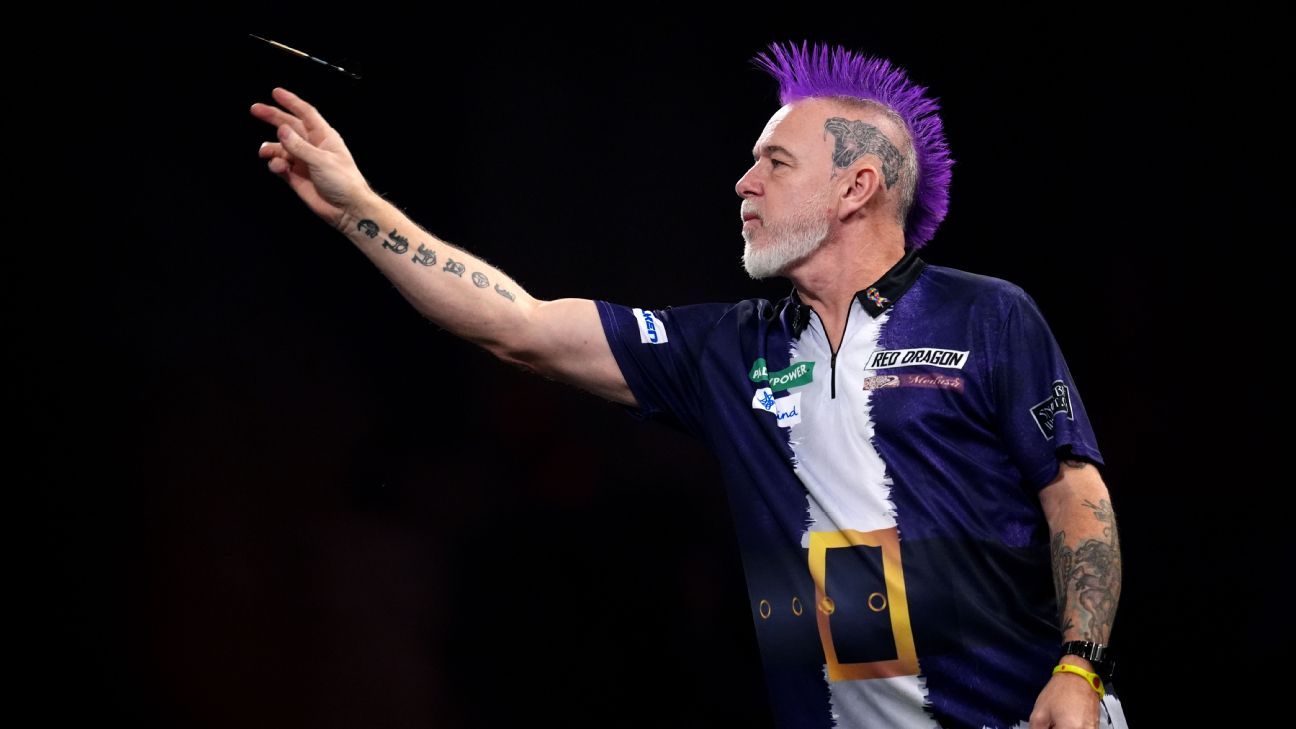 World Darts Championship: Two-time champion Peter Wright crashes out - ESPN