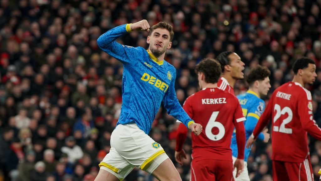 Santiago Bueno marcó un gol para Wolverhampton contra Liverpool - ESPN