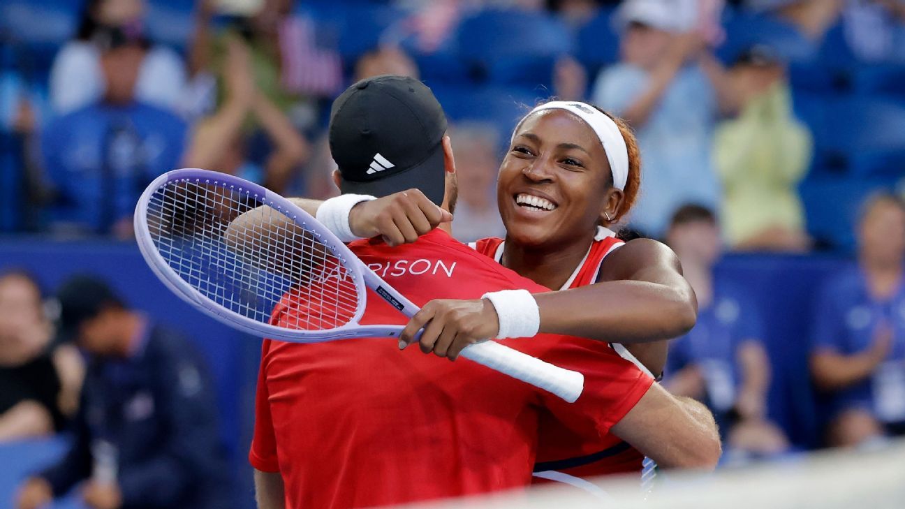 De la mano de Coco Gauff, Estados Unidos triunfa ante Grecia y accede a ...
