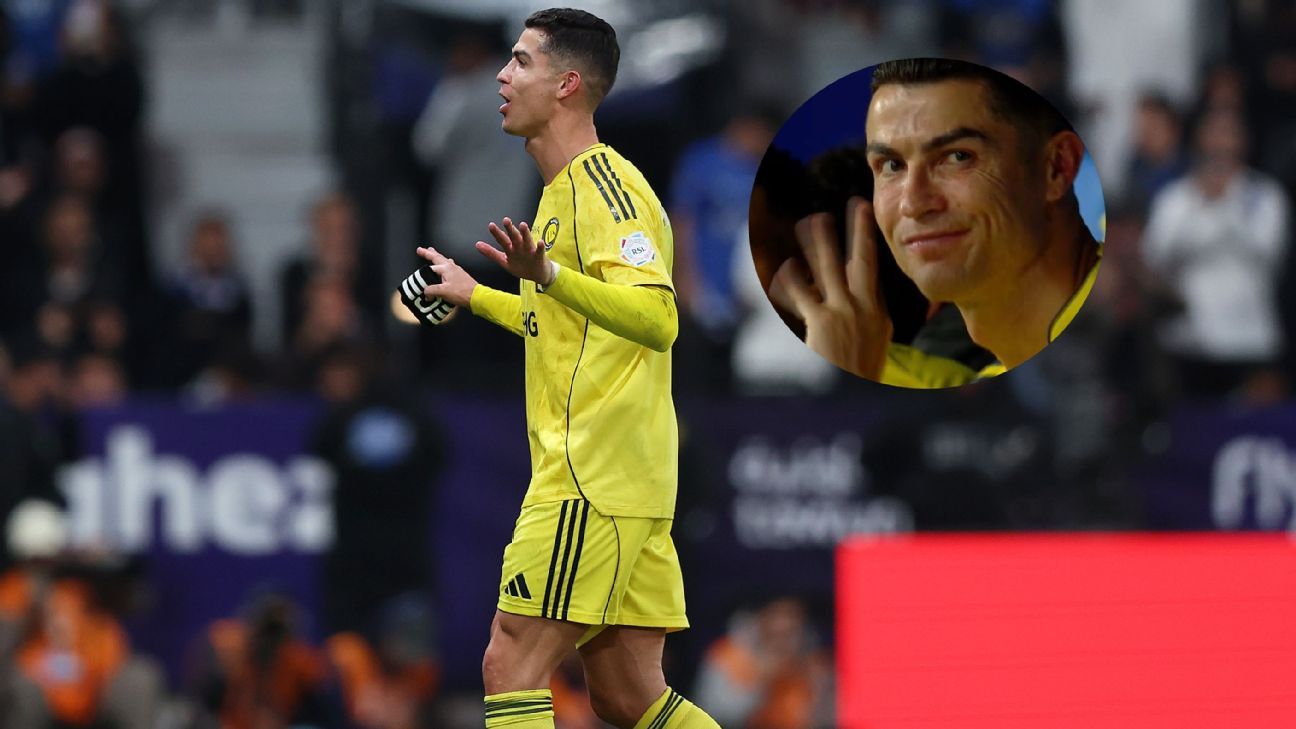 Cristiano Ronaldo: llamativa salida con Al-Nassr perdiendo y polémico ...