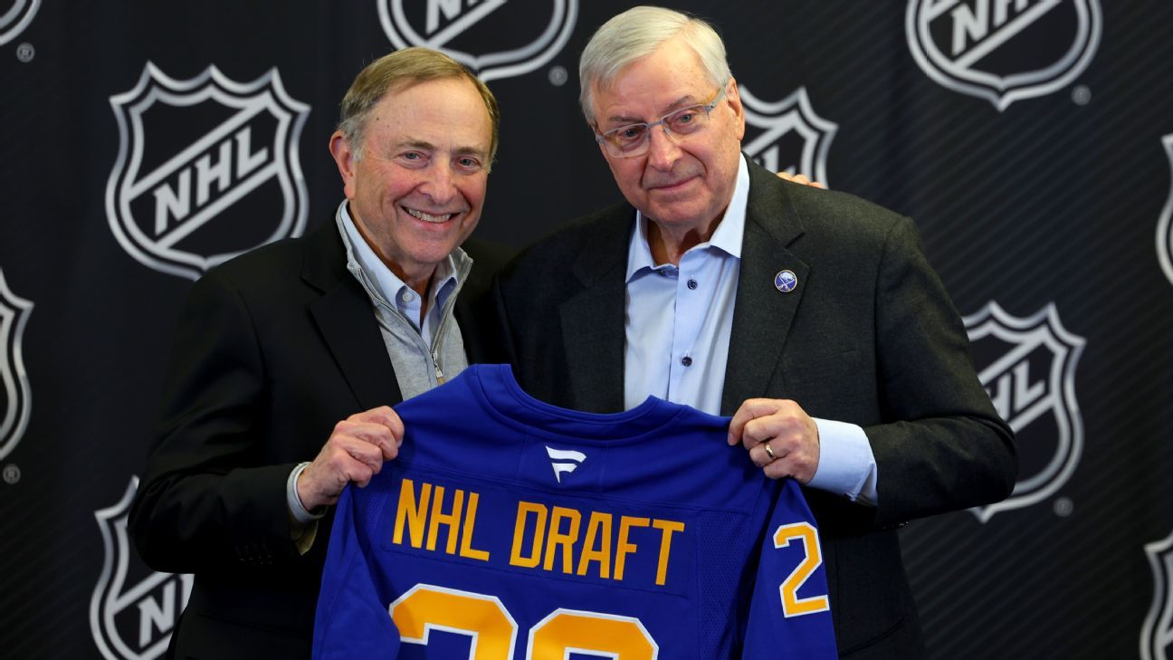 NHL selects Buffalo Sabres to host 2026 draft in June - ESPN