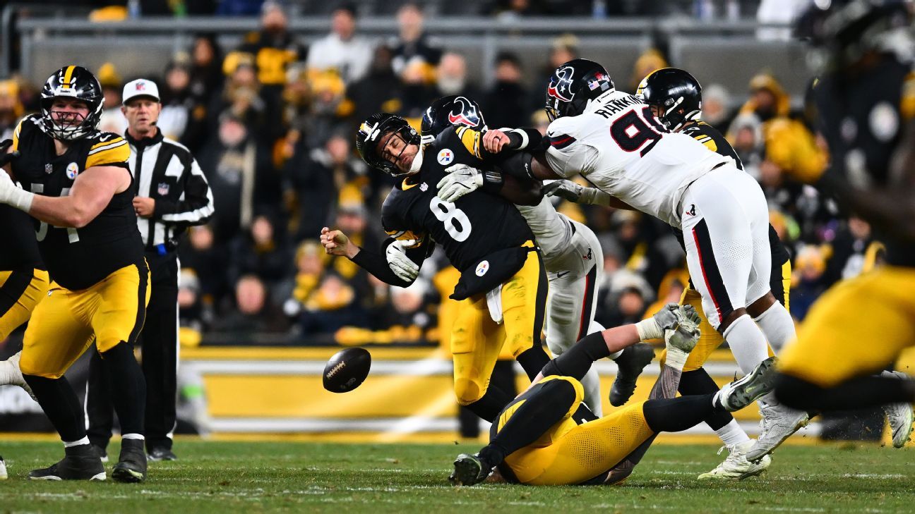 NFL: Defesa 'engole' Rodgers, Houston Texans vence o Pittsburgh ...
