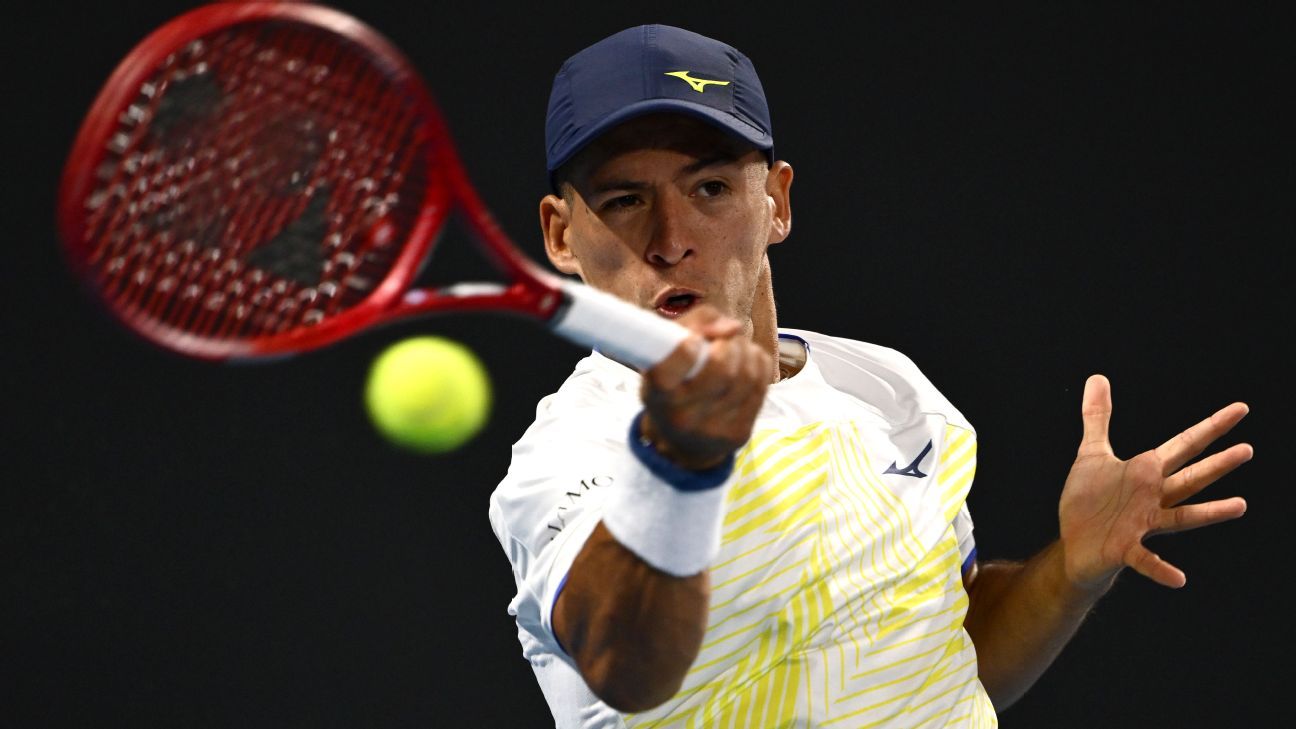 Solamente el clima pudo frenar a Sebastián Báez en el ATP de Auckland ...