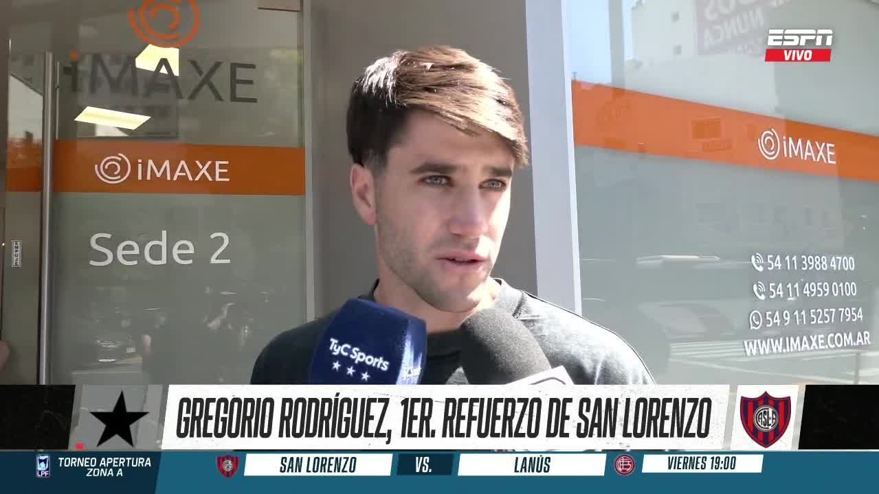 San Lorenzo sumó un nuevo refuerzo: Gregorio Rodríguez - ESPN