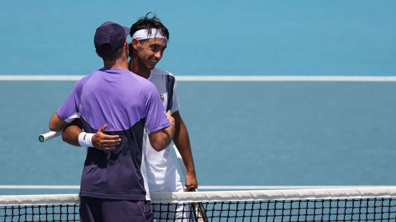 Tirante dejó atrás el Australian Open y ya se puso en modo Copa Davis ...