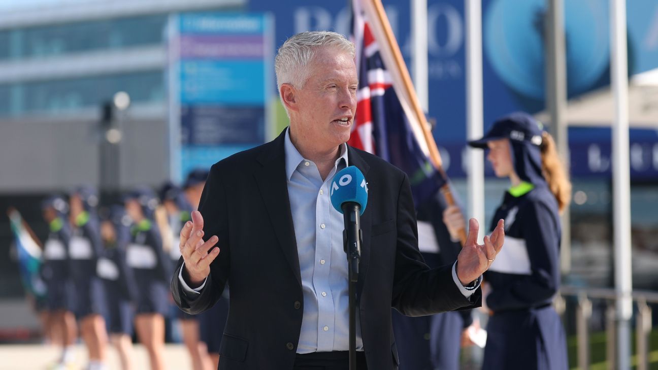 El director del Australian Open habló del tema del momento: De la ...