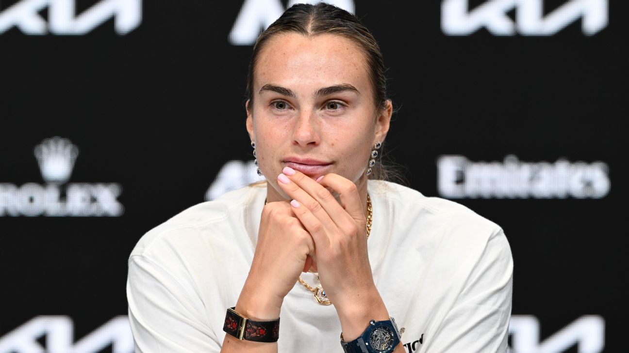 "Me molestó mucho": Sabalenka explicó su bronca en el polémico hidrance ...