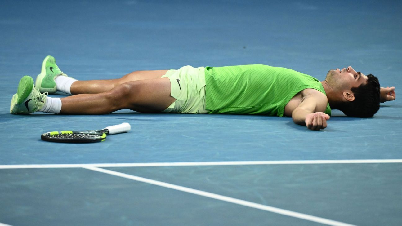 Épico triunfo de Alcaraz sobre Zverev: avanzó a la final Australian ...