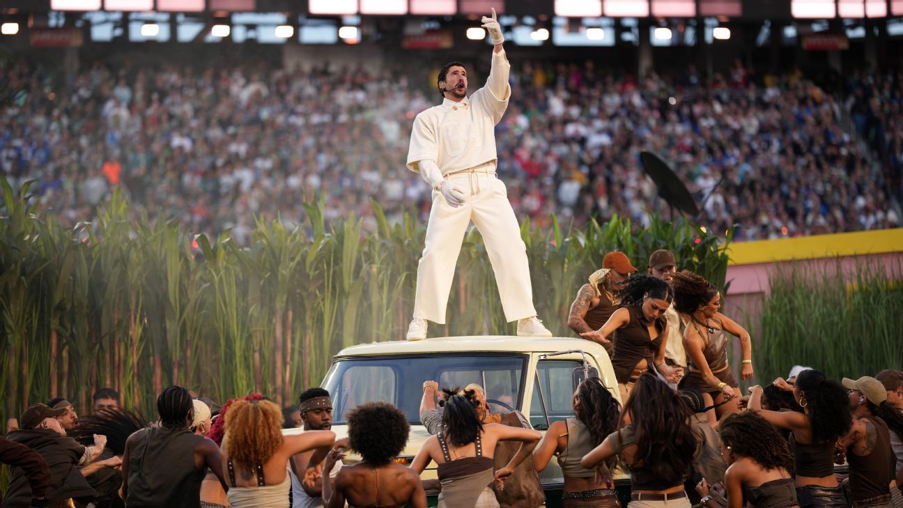 Pedro Pascal, Lady Gaga y más en el Halftime Show de Bad Bunny - ESPN