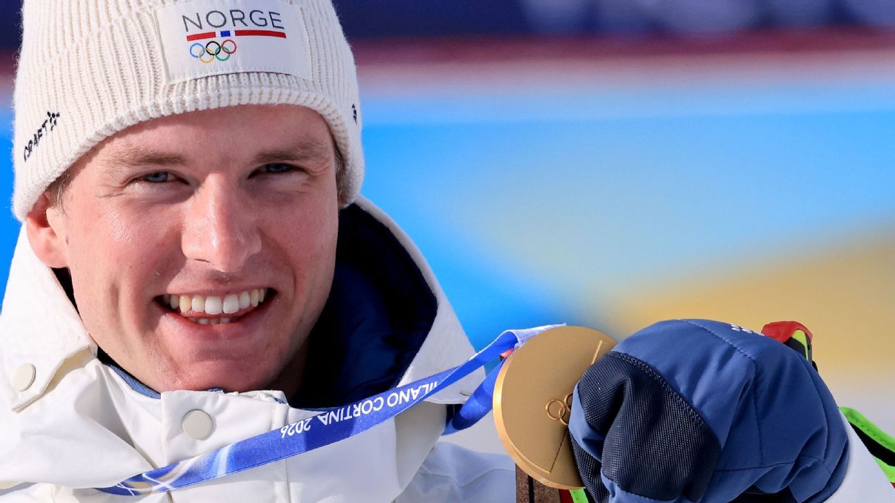 Norway's Johan-Olav Botn wins gold in 20K biathlon at Olympics - ESPN