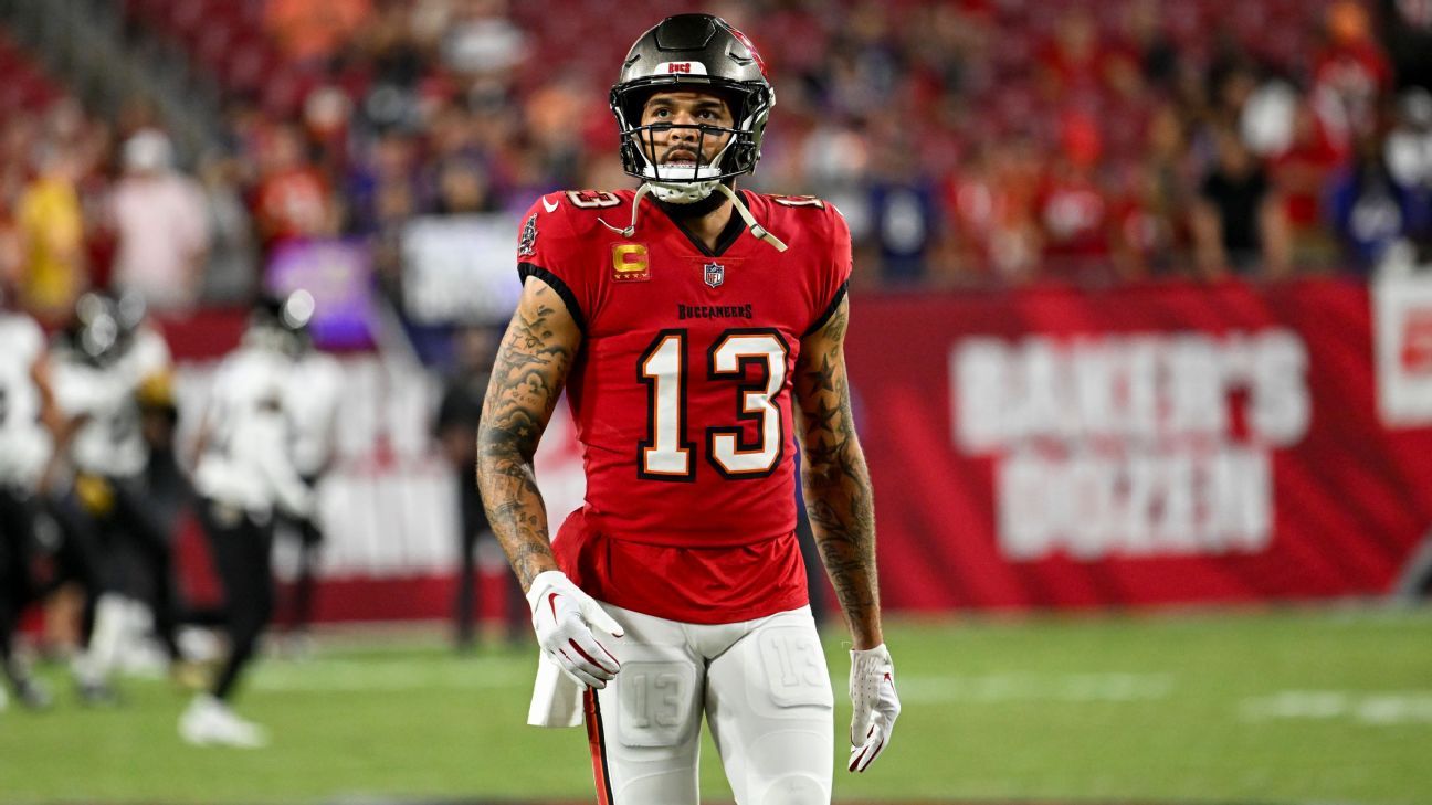49ers refuerzan cuerpo de receptores con Mike Evans: fuentes - ESPN