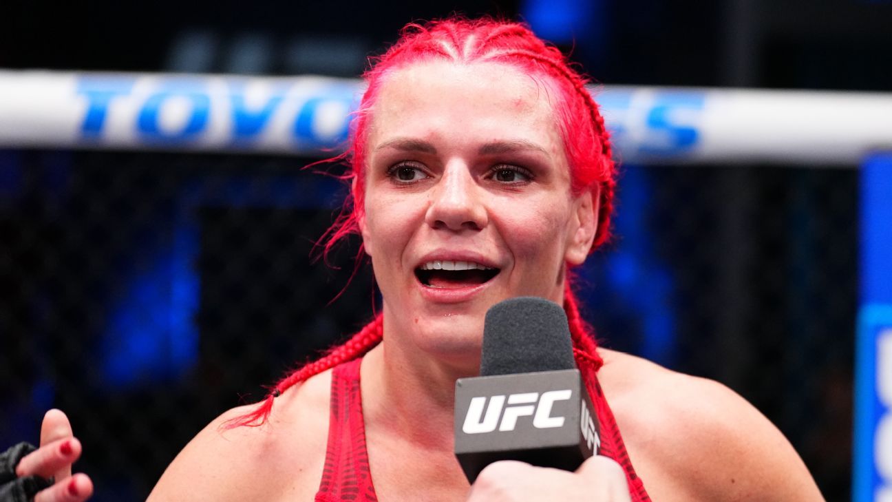 Gillian Robertson beats Amanda Lemos for biggest win of UFC career - ESPN