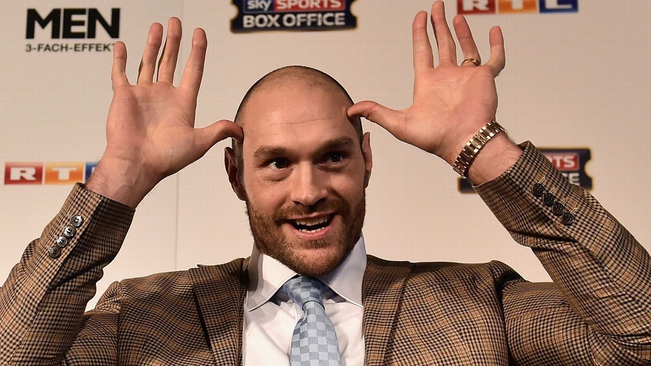 The weird world of Tyson Fury: Lobsters, saunas, rabbits but no 'fond ...