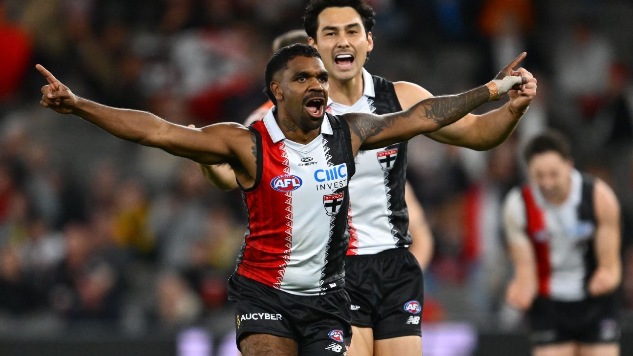 Ryan shines again as Saints claim crucial AFL win - ESPN