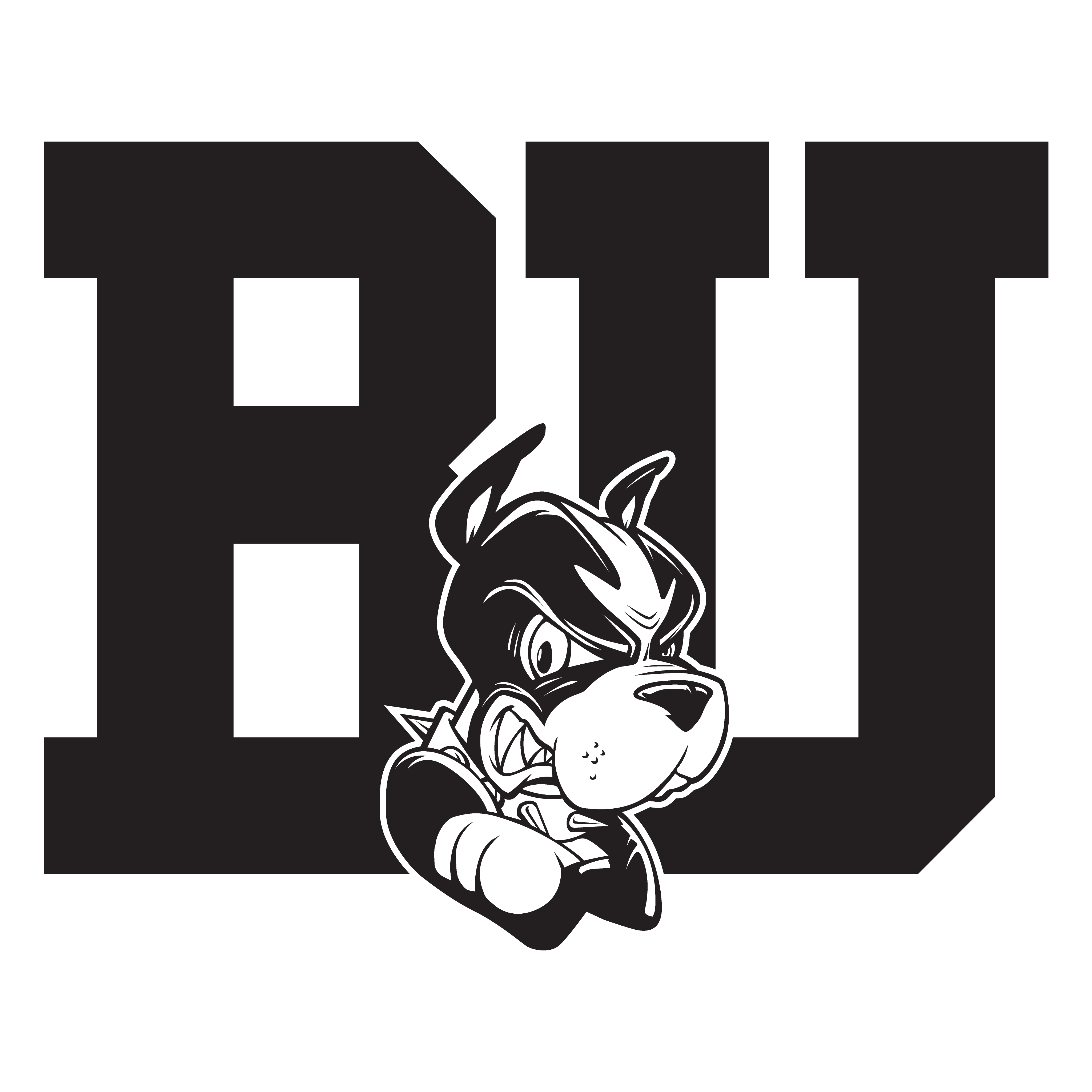 Boston Terrier Sports Logo