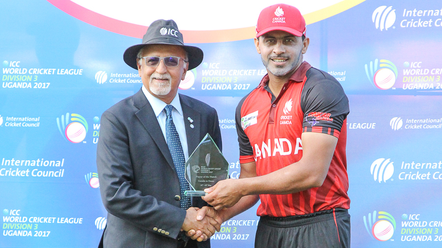 Recent Match Report - Canada vs Oman, ICC World Cricket League Division ...