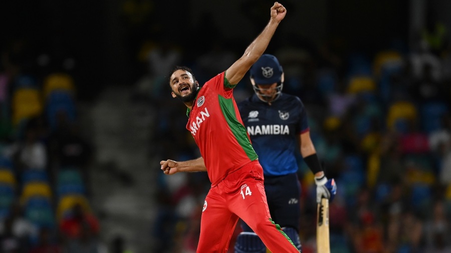 Match tied (Namibia won the Super Over) - Namibia vs Oman, ICC Men's ...