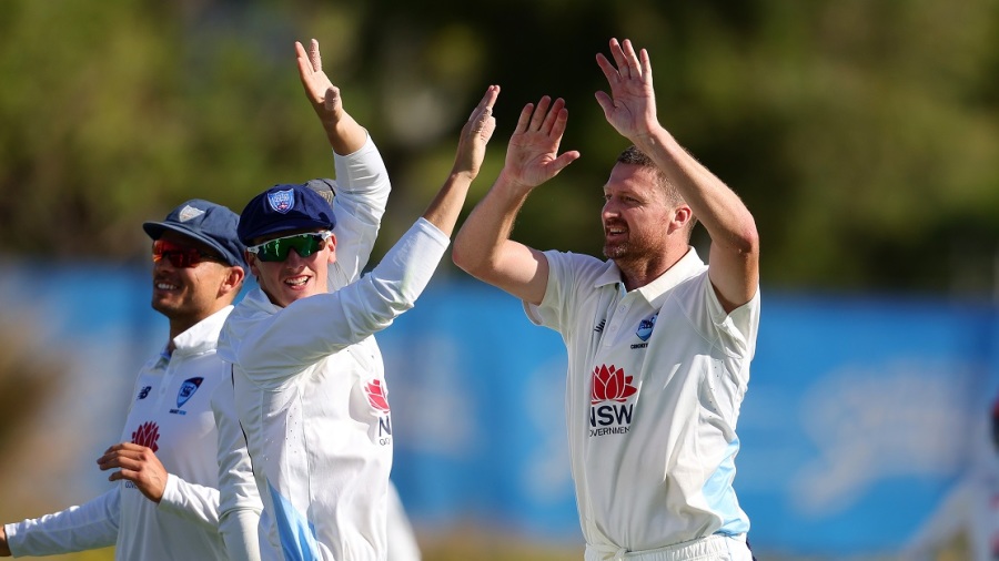 Full Scorecard of South Australia vs New South Wales, Sheffield Shield ...
