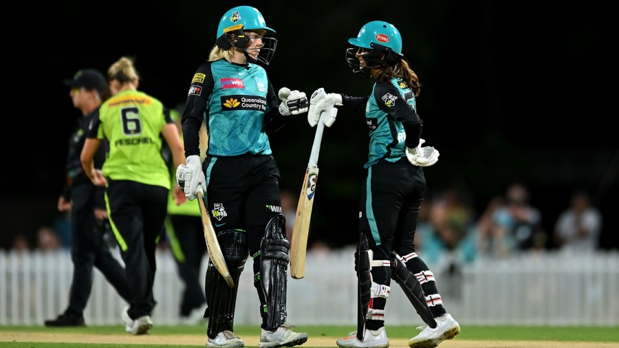 Brisbane Heat Women beat Sydney Thunder Women by 9 wkts (28b rem ...